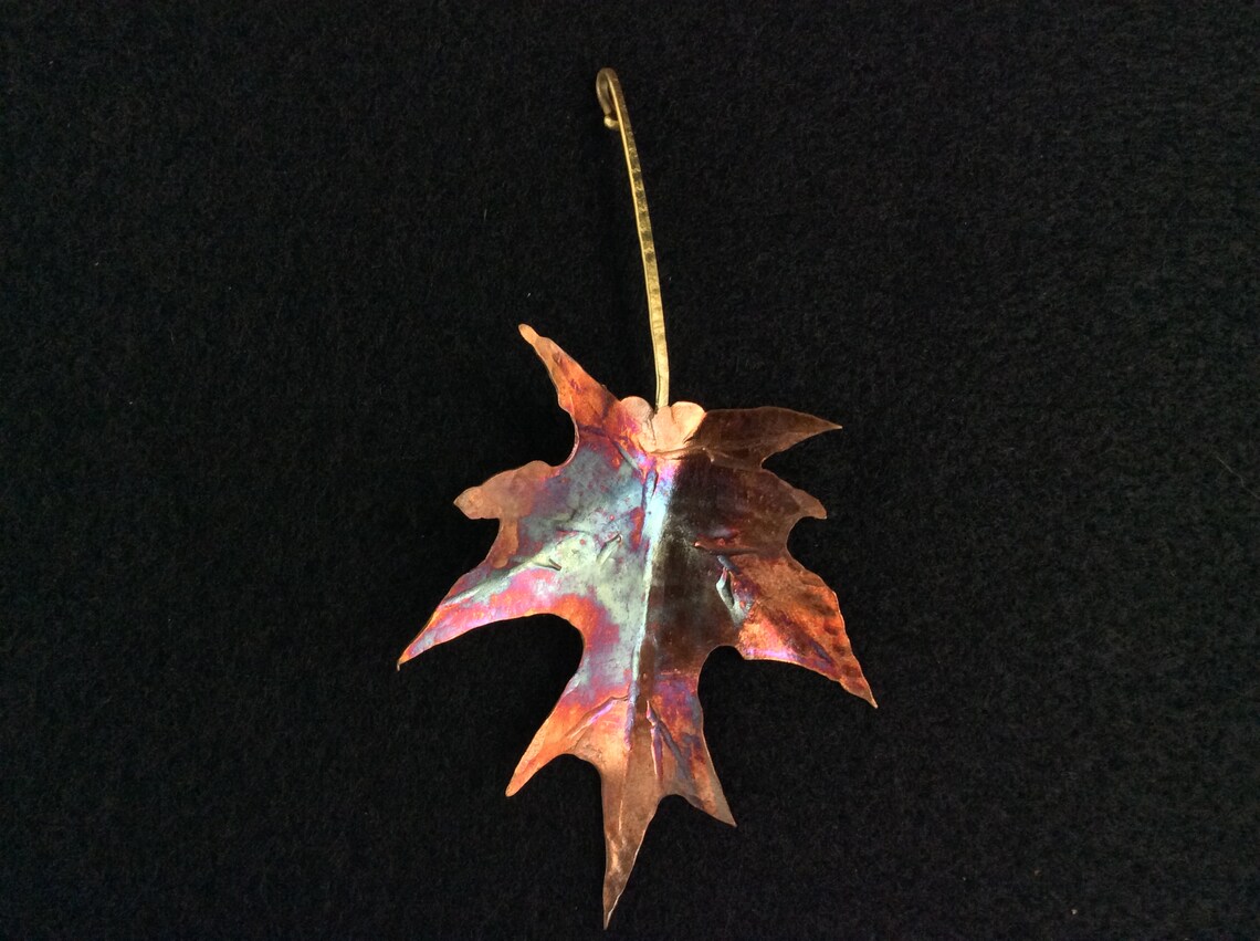 Maple Leaf, Recycled Copper - Etsy