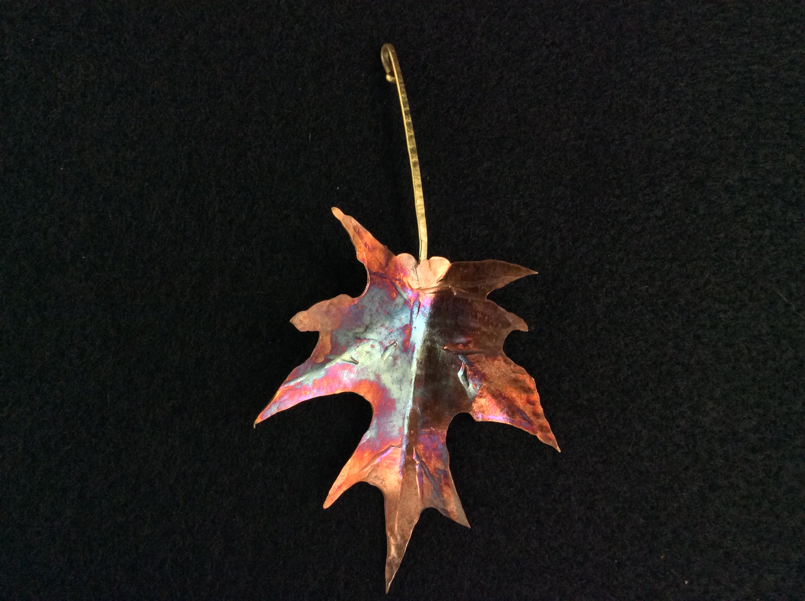 Maple Leaf, Recycled Copper - Etsy