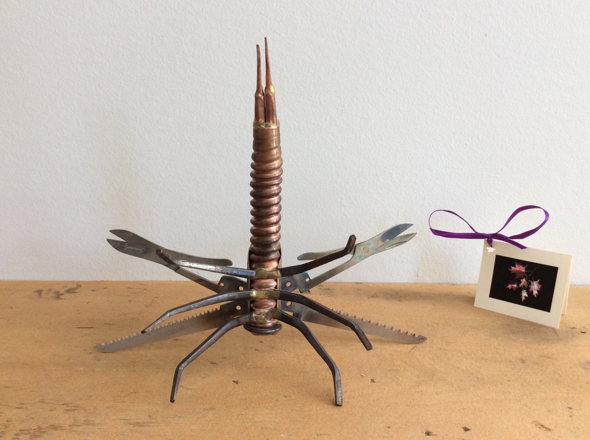 Dragonfly, Recycled Metal Art, Found Object Art - Etsy