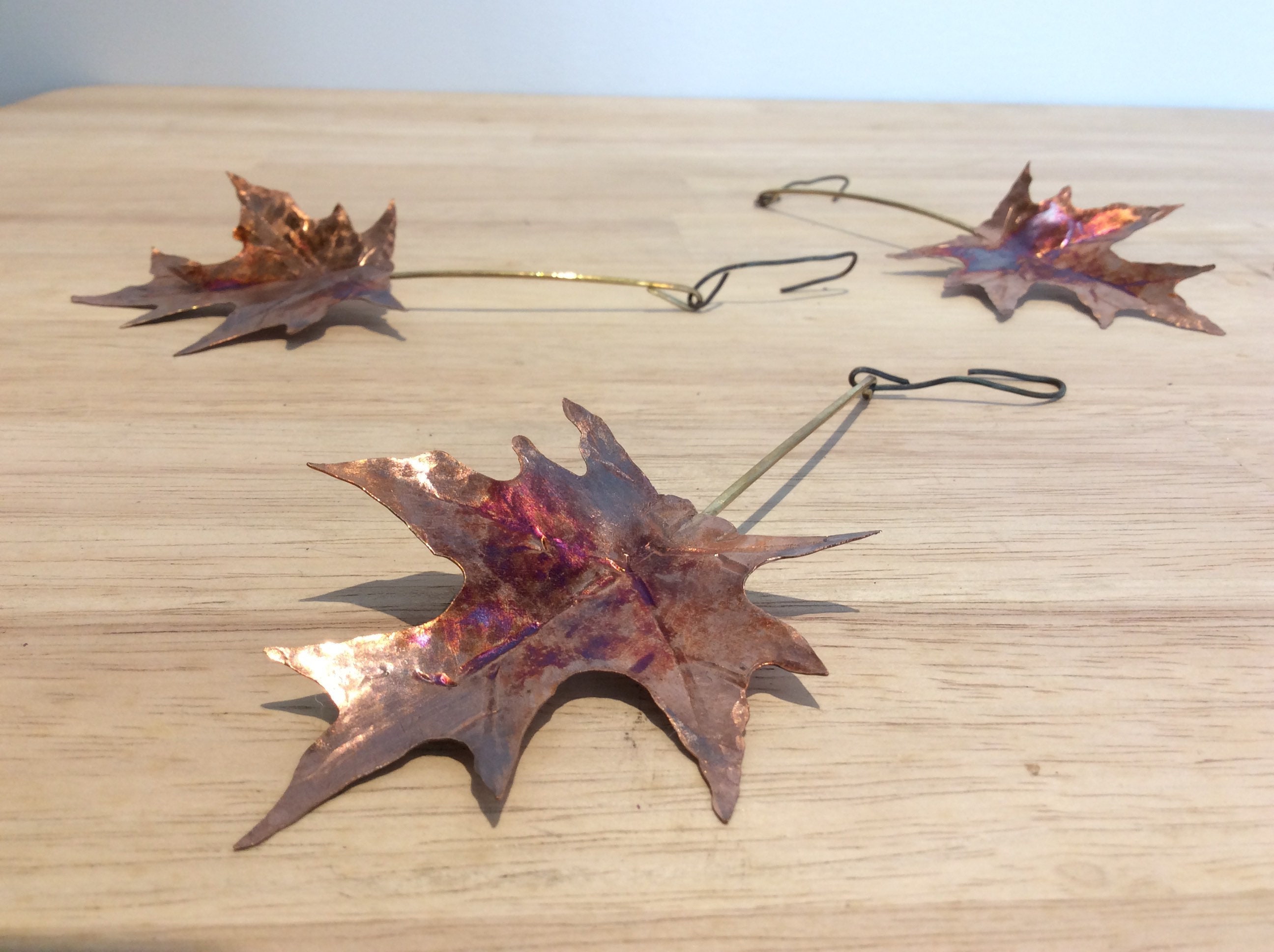 Maple Leaf, Recycled Copper - Etsy