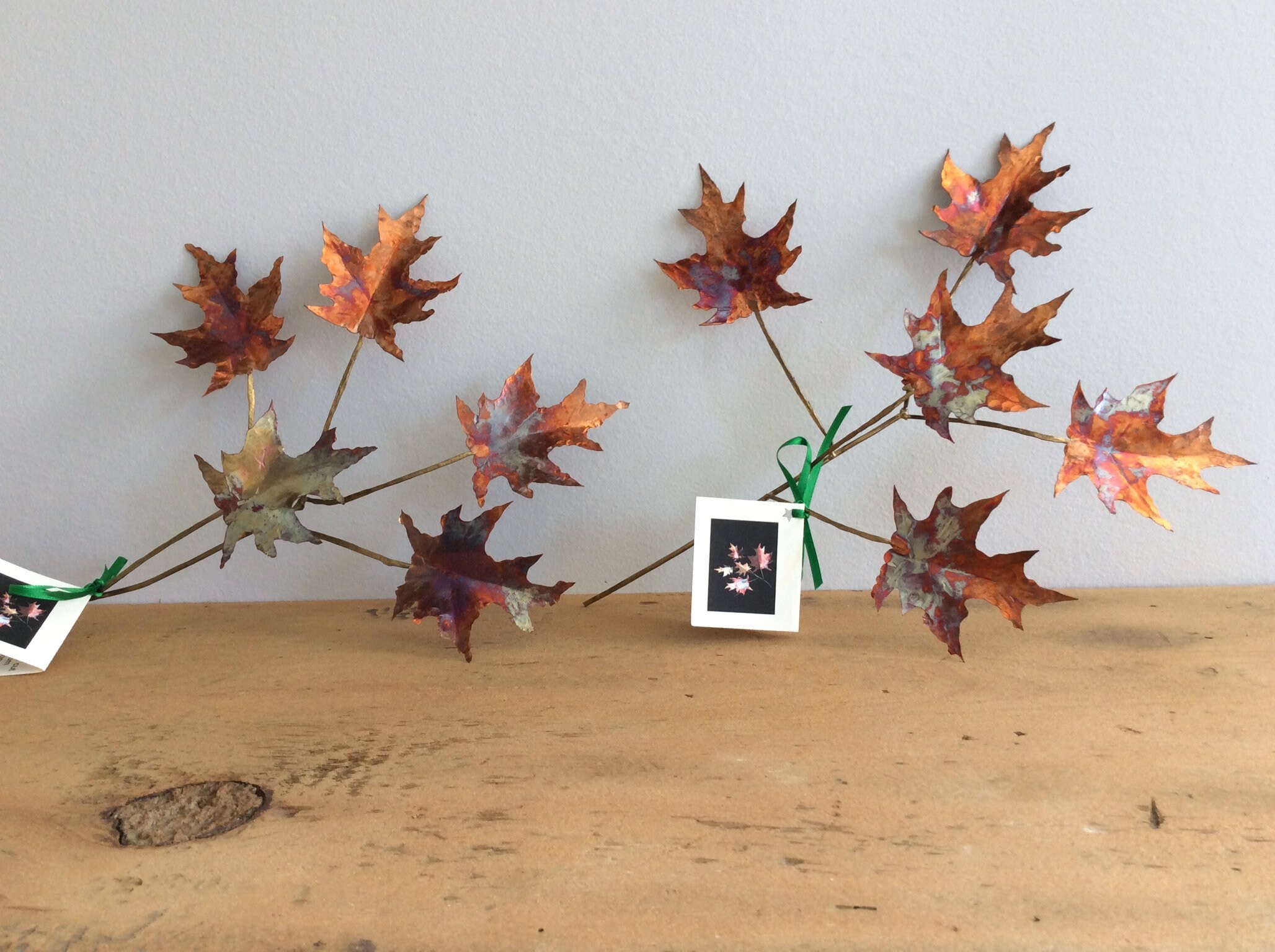 Copper Leaf Spray - Etsy