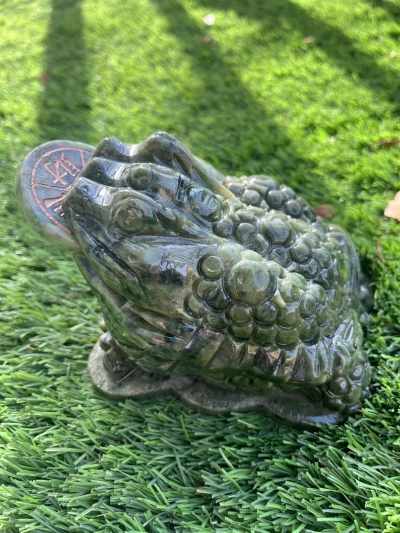 Jade Money Frog/ Jade Frog/ Jade/ Frog/ Green Jade/ Money Frog/ Good ...