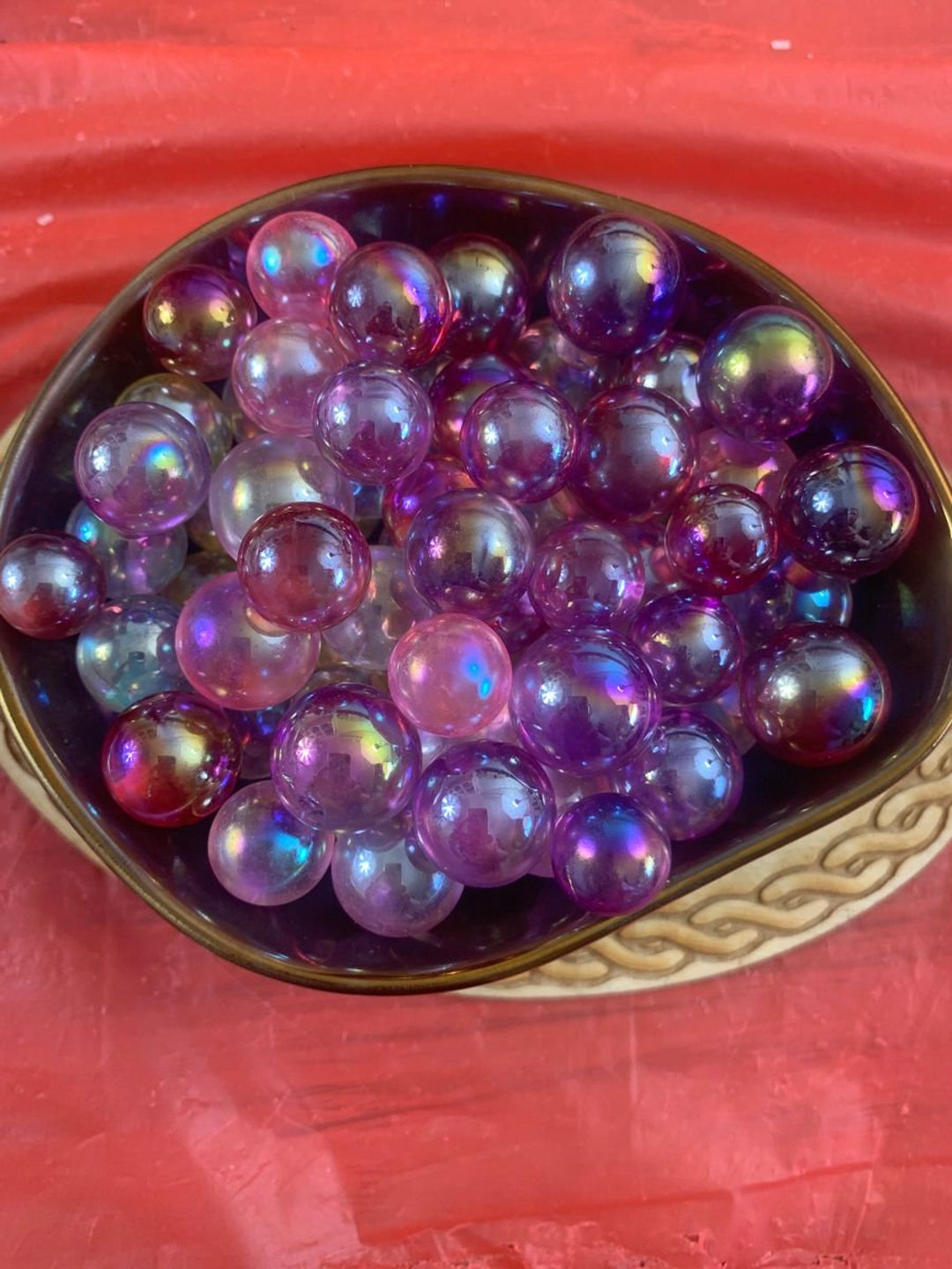 Angel Aura Mini Spheres/ Angel Aura Quartz/ Mini Spheres/ Crystal ...