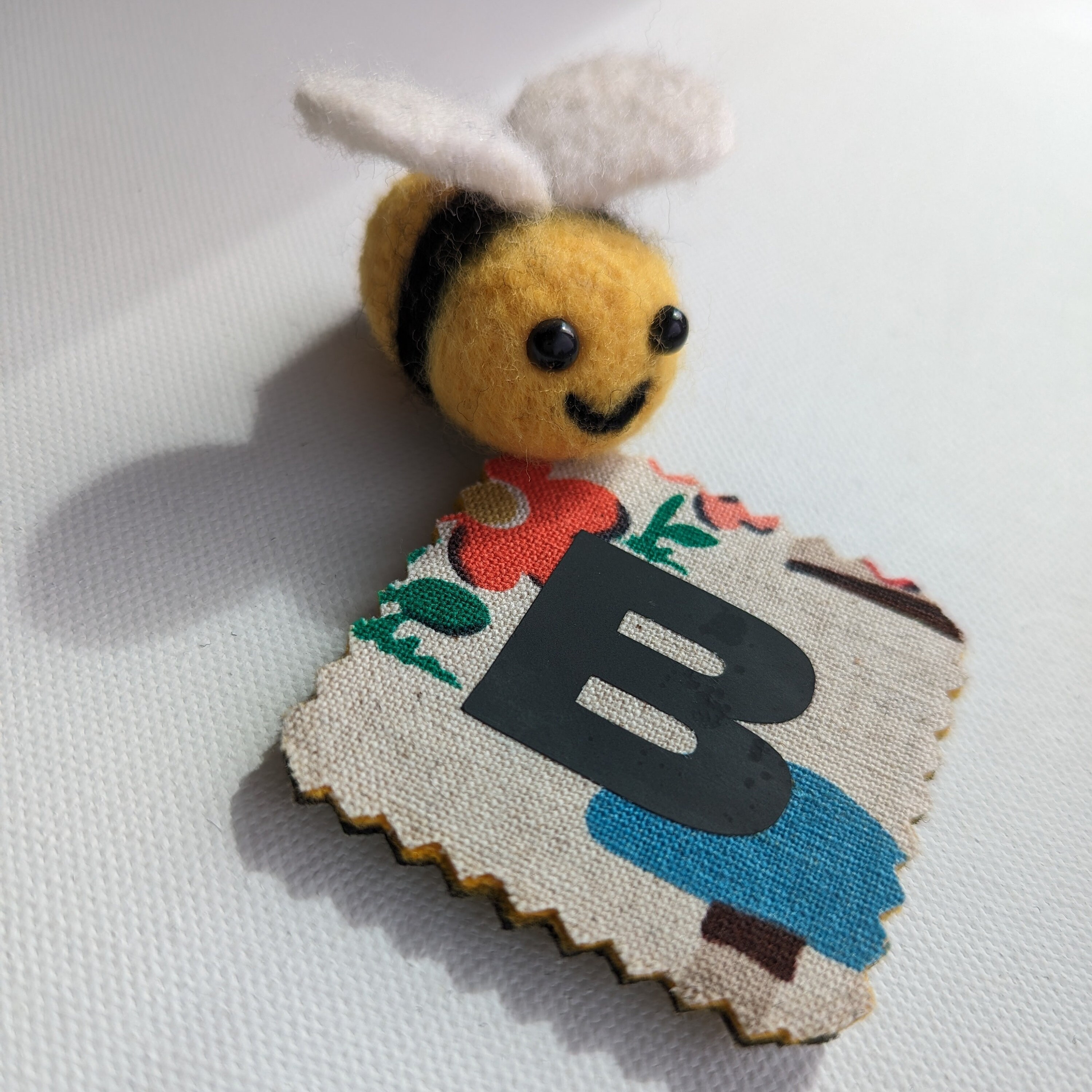 Toadstool Alphabet Magnet Set Fabric Alphabet Set - Etsy