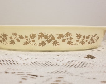 Gold Leaf Pyrex - Etsy