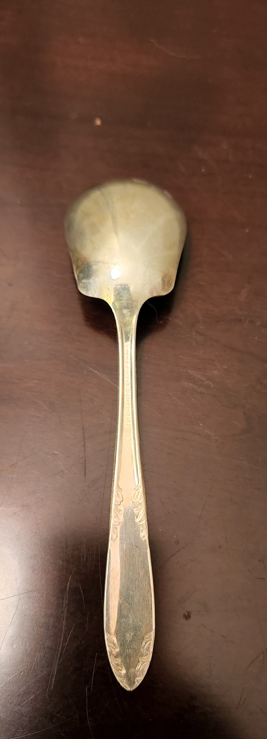 King Edward Silverplate Sugar Shell Spoon Vintage 1950s - Etsy