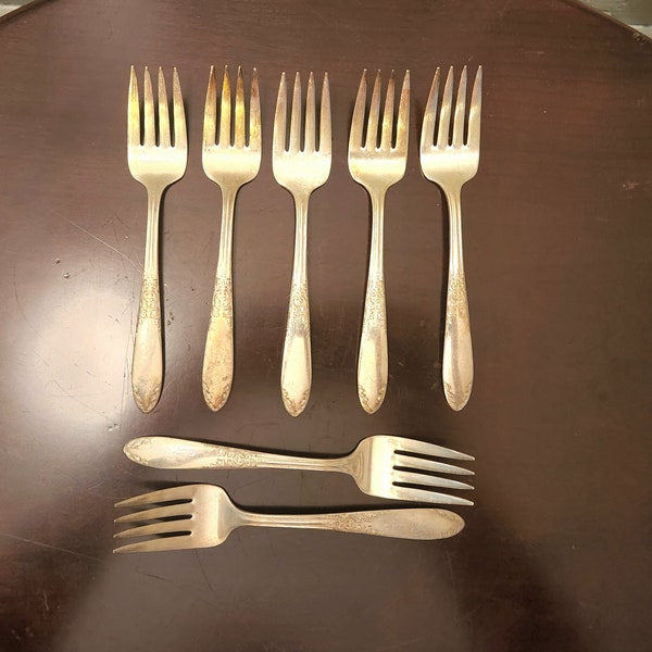 Silverplate Forks - Etsy
