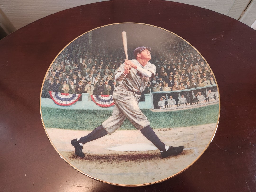 Babe Ruth: the Called Shot Collectible Plate, Limited Edition, the ...