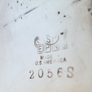 Antique SP EPNS Nickel, Silver Platted Serving Tray, Candy Dish With ...