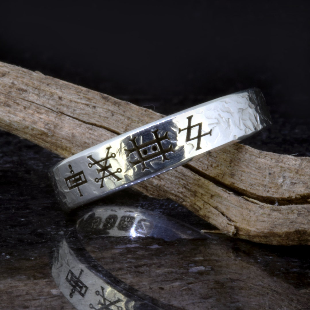 The Alchemy Ring in Sterling Silver - UK Size M /USA 6 1/4 - Etsy