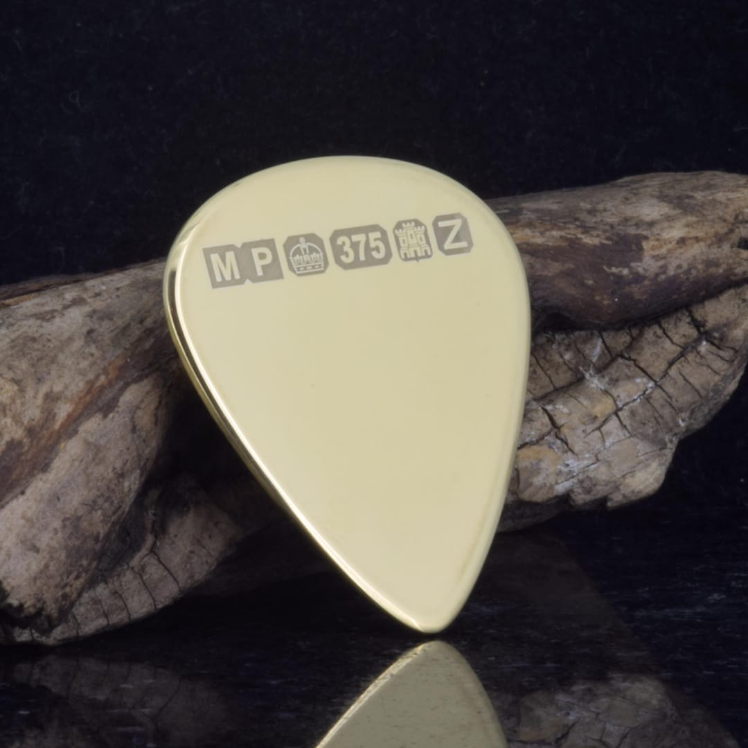 Solid 9ct Gold Edinburgh Hallmarked Standard Guitar Pick Plectrum - Etsy