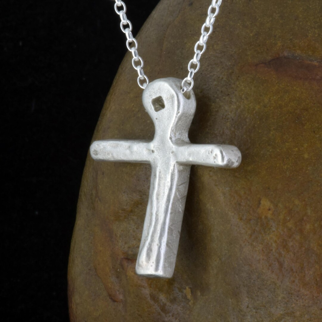 The Oak Island Cross in Sterling Silver With an 20" Silver Chain - Etsy
