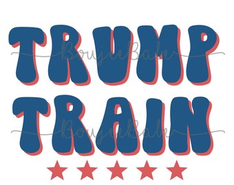 Trump Train Png | Etsy