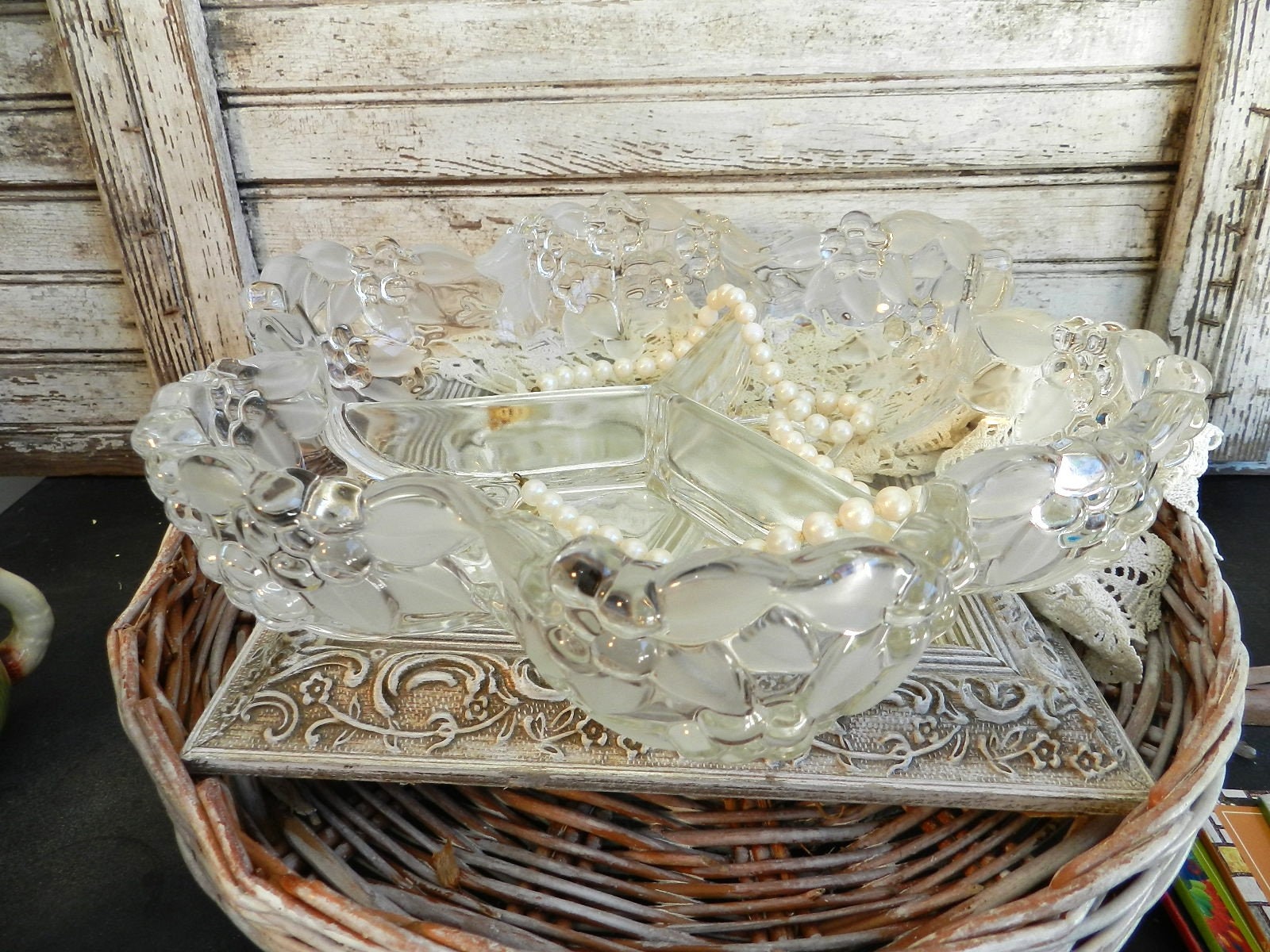 Vintage WEST GERMANY Mikasa CRYSTAL /10.5" - Etsy