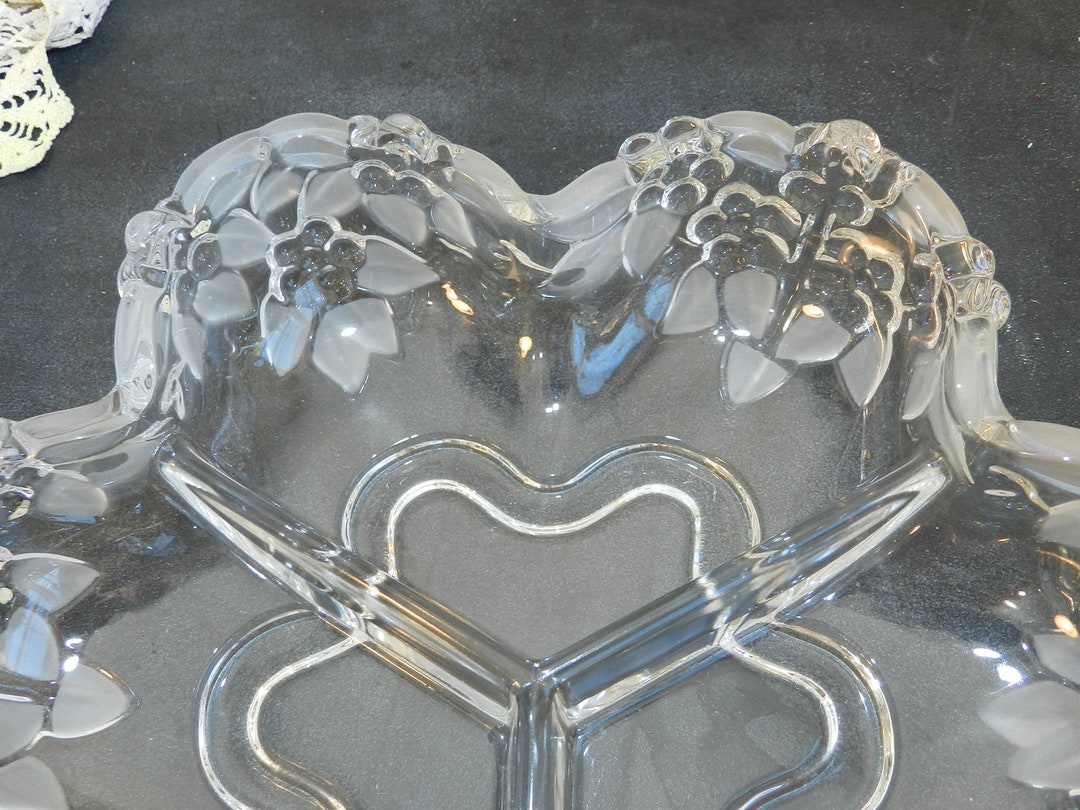 Vintage WEST GERMANY Mikasa CRYSTAL /10.5" - Etsy