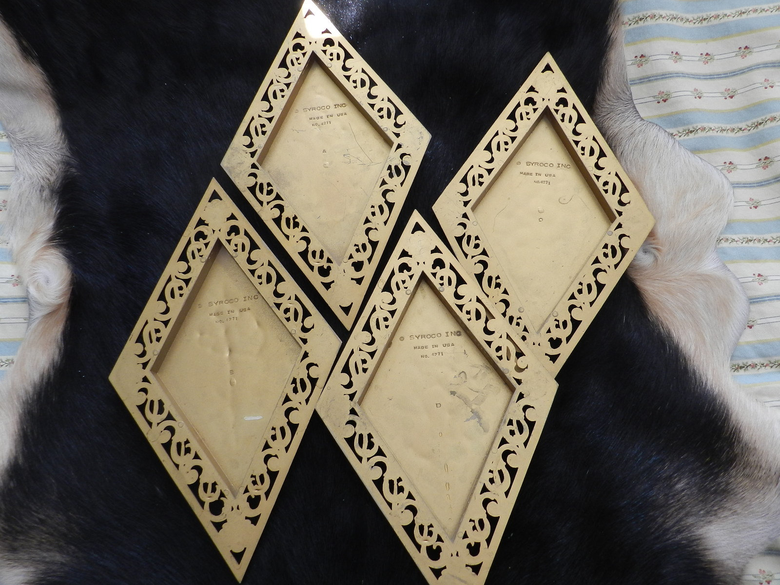 1970's HOLLYWOOD REGENCY SYROCO Wall Plaques/sold Separately - Etsy