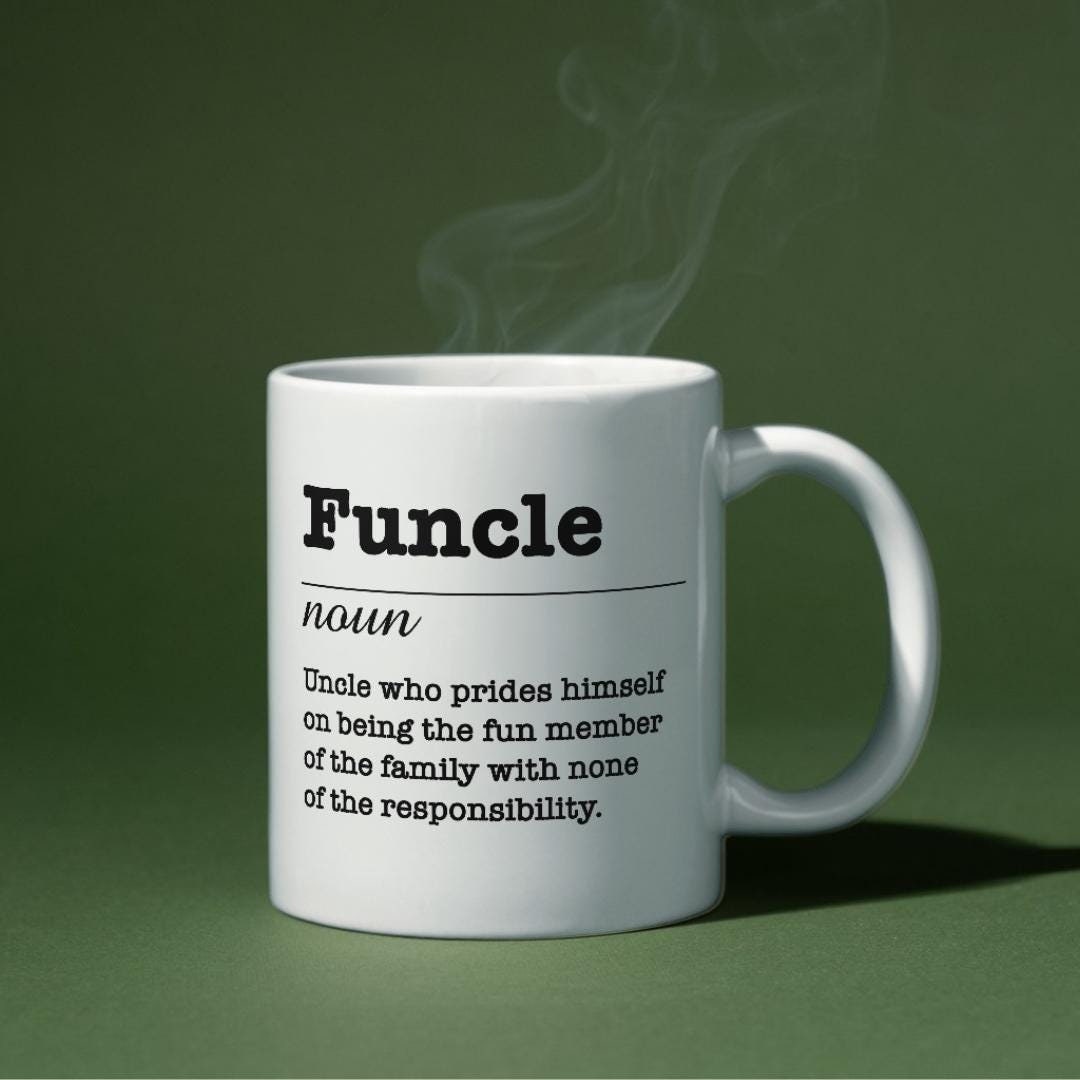 Funcle Mug (11oz White Ceramic) Funny Comedy Mug Gift for Uncles - Etsy UK