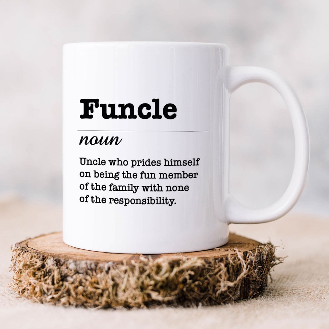 Funcle Mug 11oz White Ceramic Funny Comedy Mug Gift for Uncle - Etsy UK
