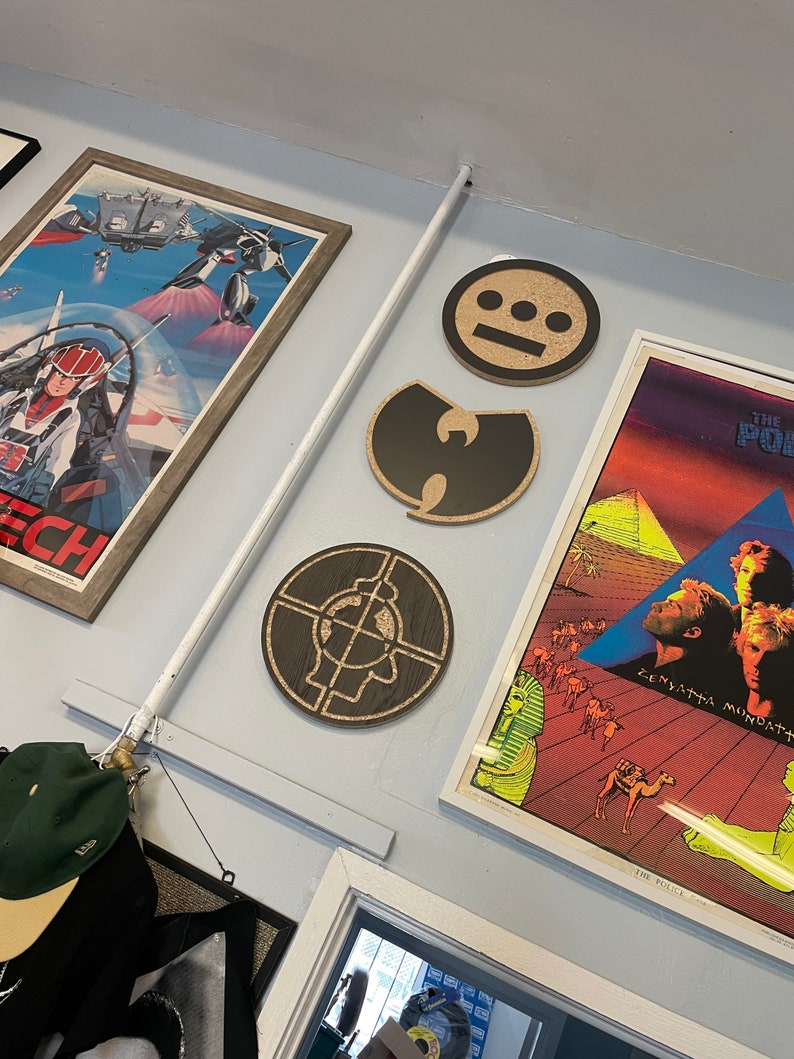 Wu Tang Clan Logo Wood Wall Art - Etsy