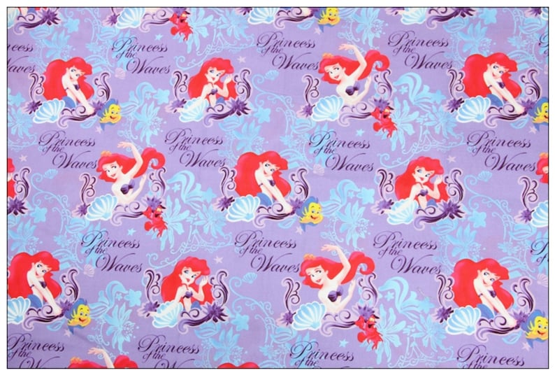 Disney Princess Fabric Snowwhite Soft Kids Cotton Cloth - Etsy