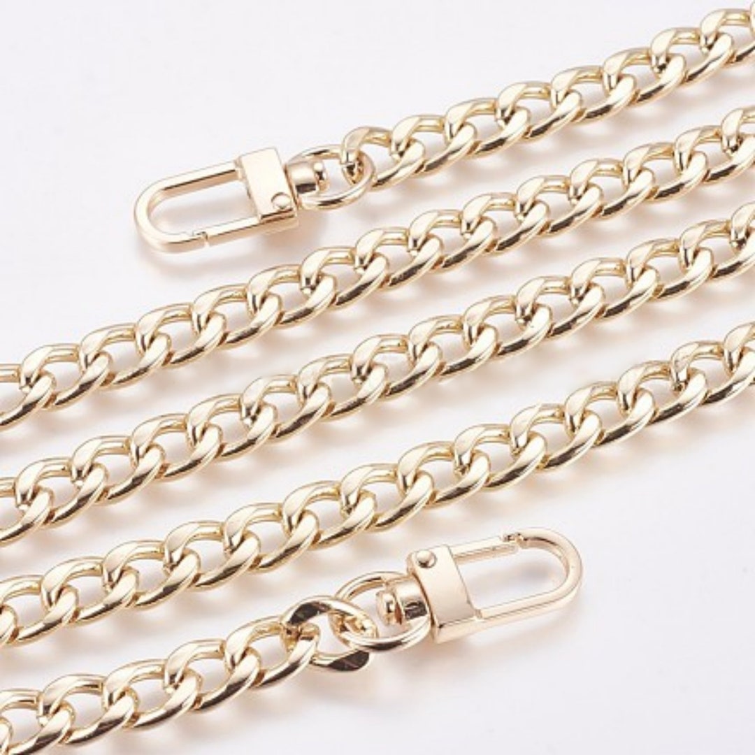 Bag Metal Chains Kiss Lock Clutch Straps Frame Purse Chains Bronze ...