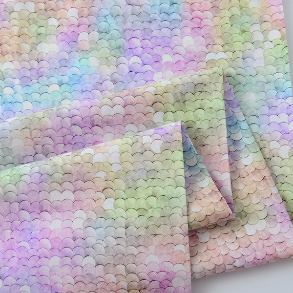 Fish Scale Fabric - Etsy