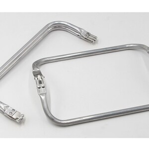 12"(30cm) Metal Bag Frame Doctor Bag Frame DIY Backpack Frame Travel ...