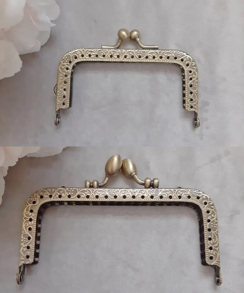 Metal Kiss Lock Purse Frame (free Pattern) - Etsy