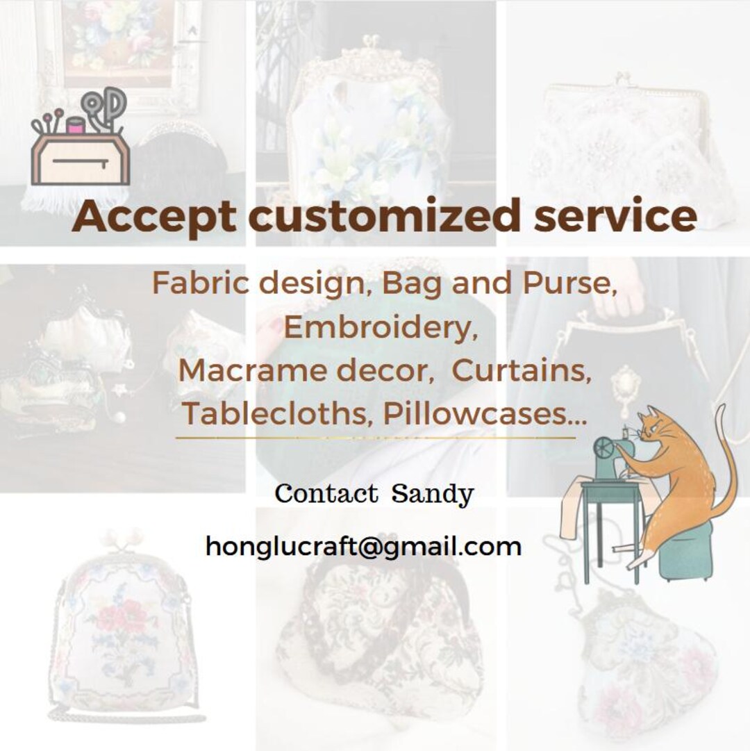 Handmade Bag Customization Service C.M.T. Handmade Customer Provided ...