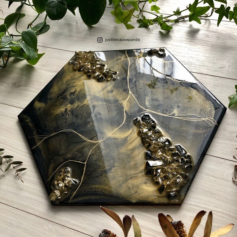 Hexagon Artwork - Etsy