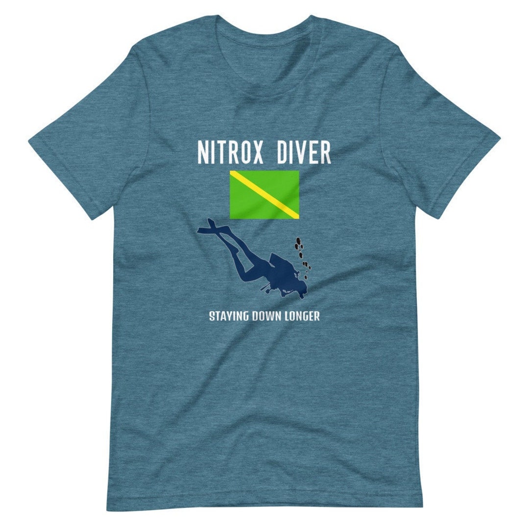 Scuba Diving, Nitrox Diver, Swim, Unisex T-shirt - Etsy