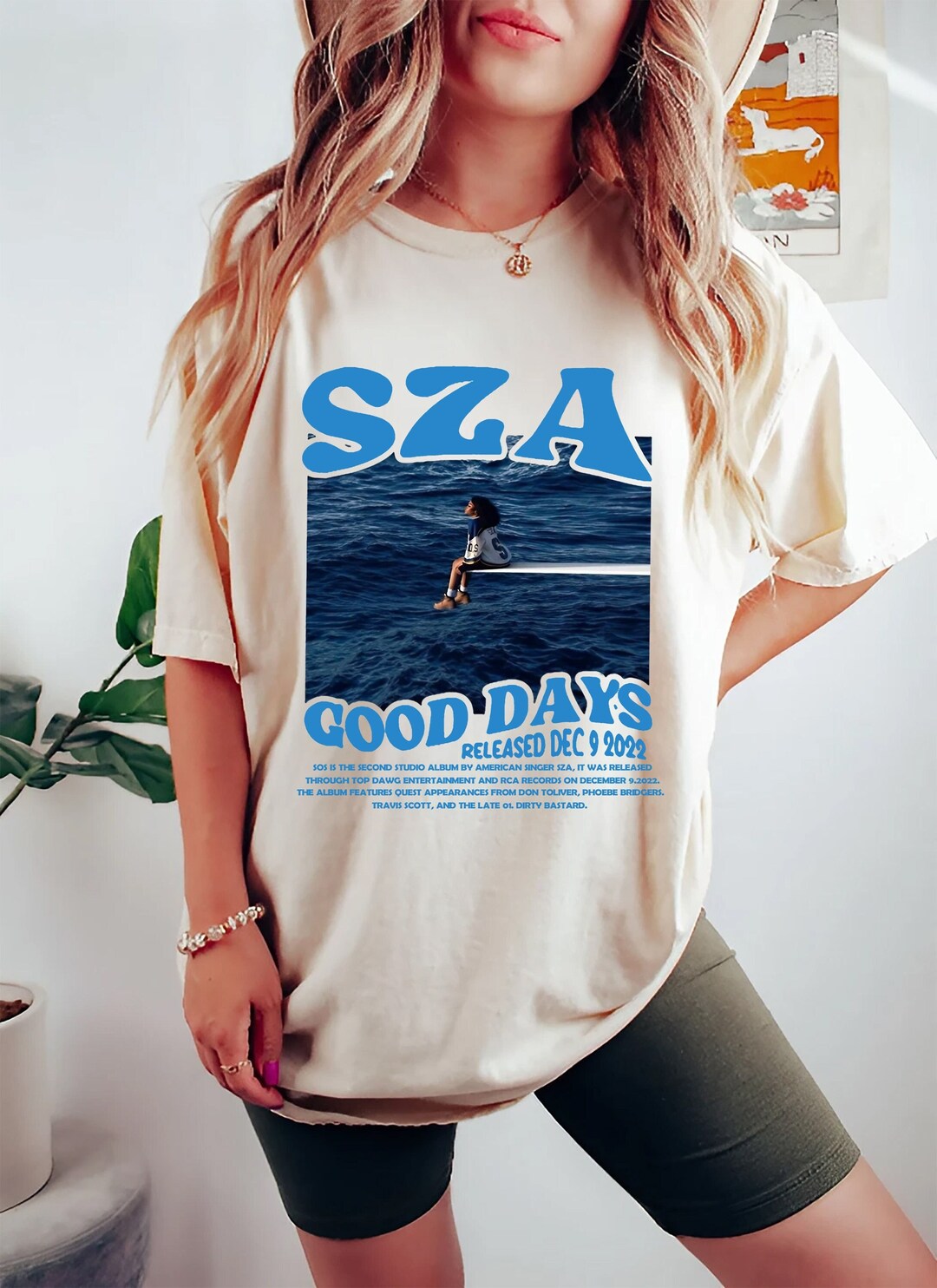 90s Shirt, Retro SZA Shirt, Good Days Graphic Tee, SZA Merch, SOS Tour ...