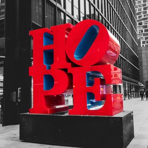 Hope NYC Photo Print, Office Wall Art, Manhattan Art Print, New Home ...