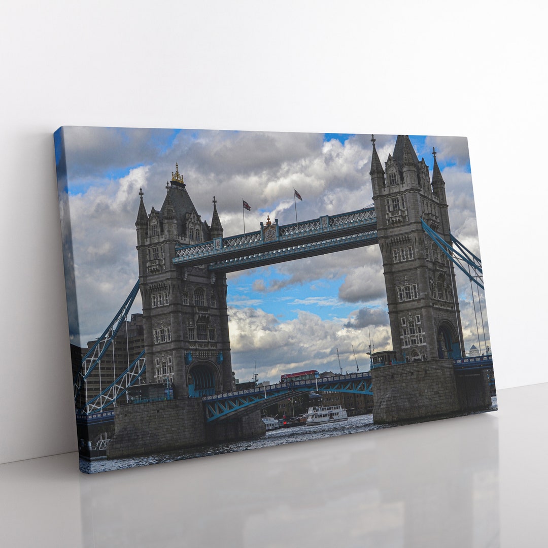 Tower Bridge Canvas Print, New Home Art, London Photography, Office ...