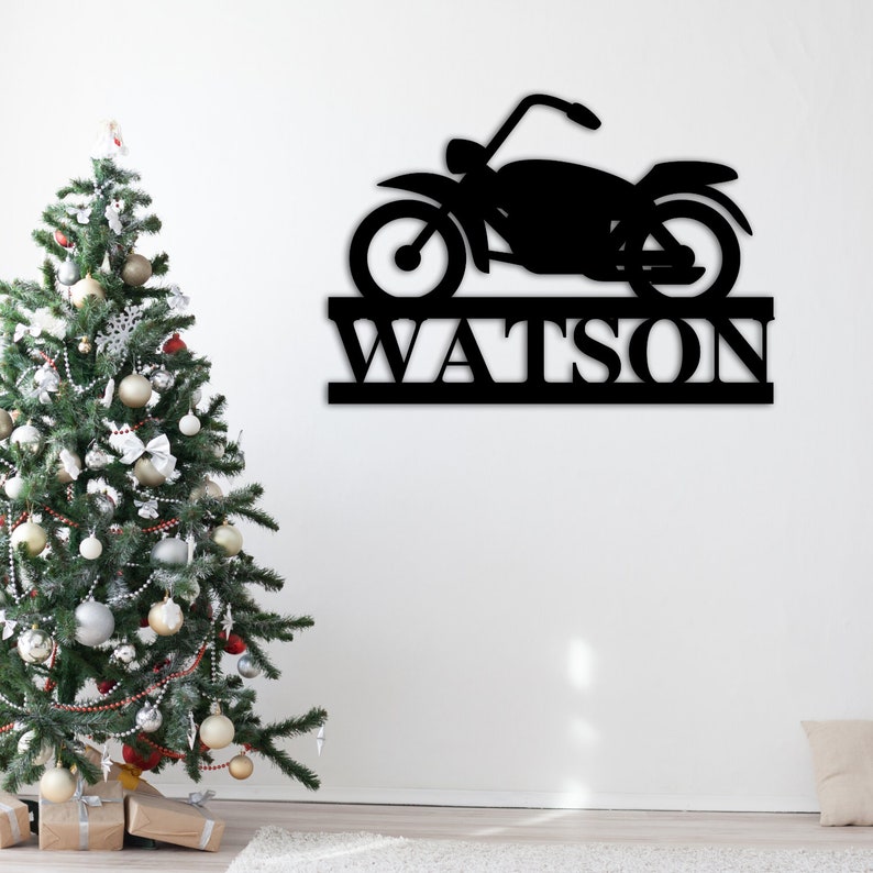 Custom Metal Motorcycle Sign, Wall Hanging, Motorcycle Sign, Motorcycle ...