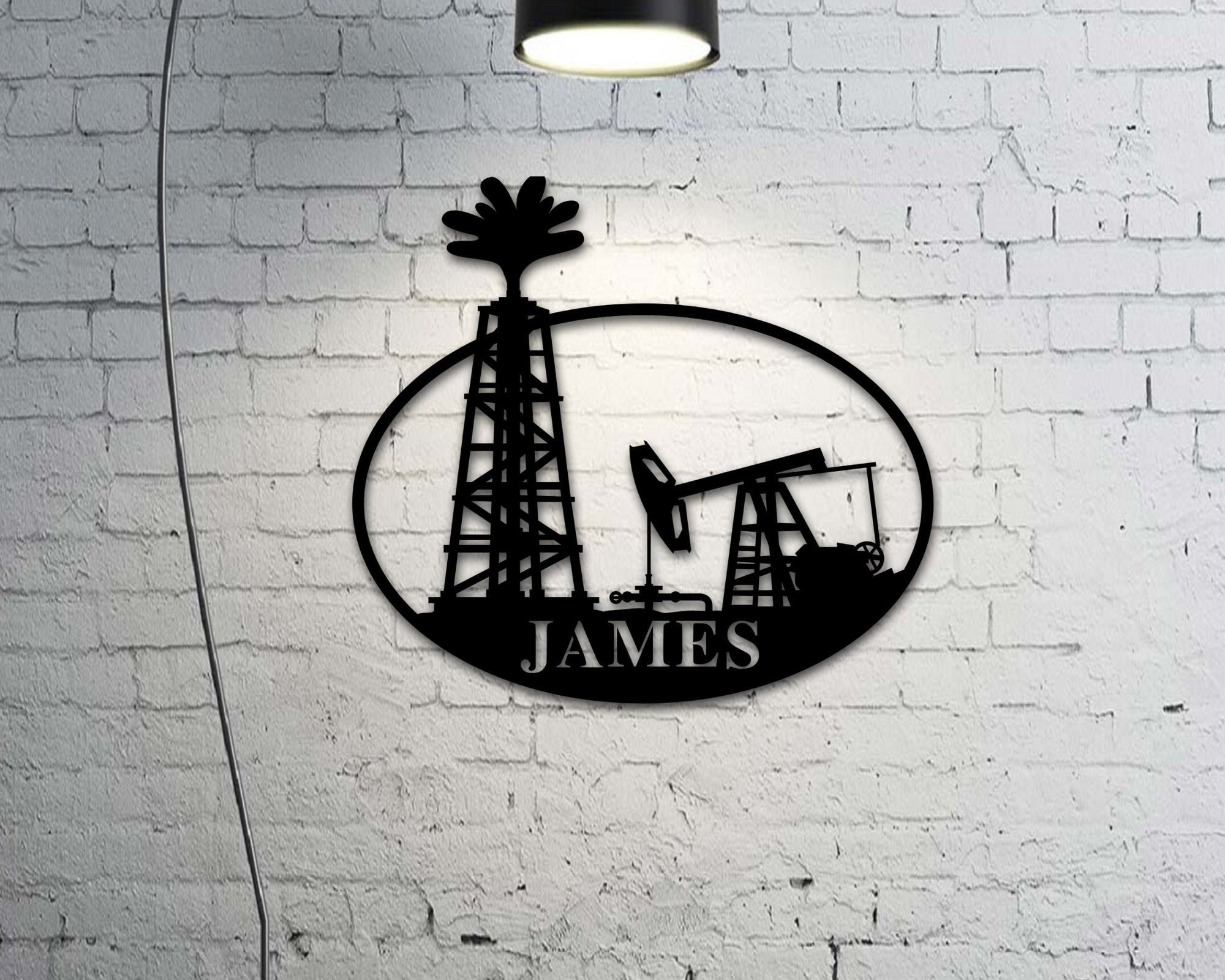 Oil Rig Sign Oilfield Decor Oil Pump Sign Oil Rig Sign - Etsy UK