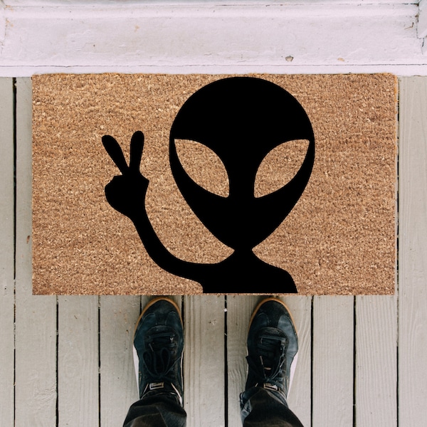 Peace Doormat - Etsy
