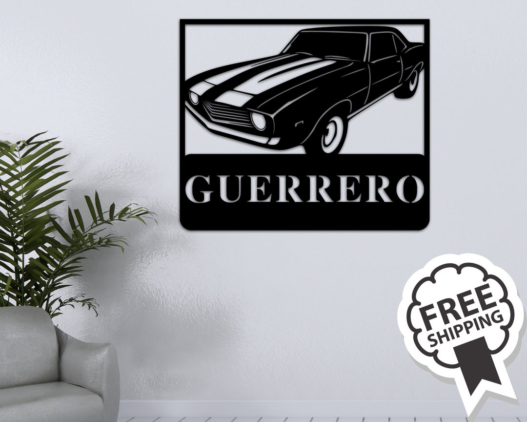 Custom Car Sign/car Wall Sign/car Decor/car/wall Sign/race Car/mechanic ...