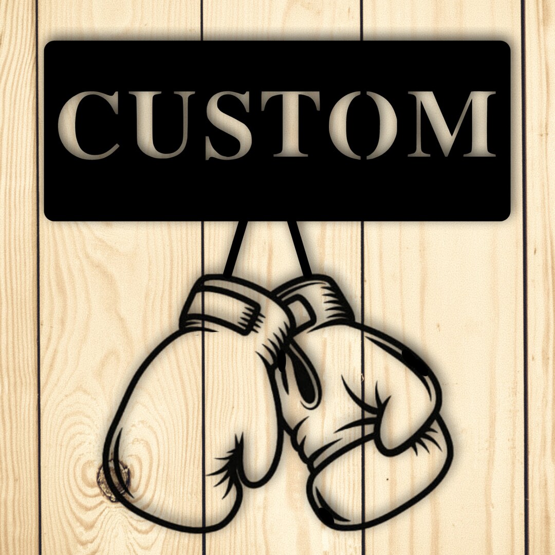 Personalized Boxing Sign,custom Sign, Wall Hanging, Boxing Sign,home ...
