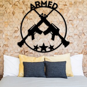 Custom Metal Wall Sign,address Sign,gun Sign, Last Name, Personalized ...