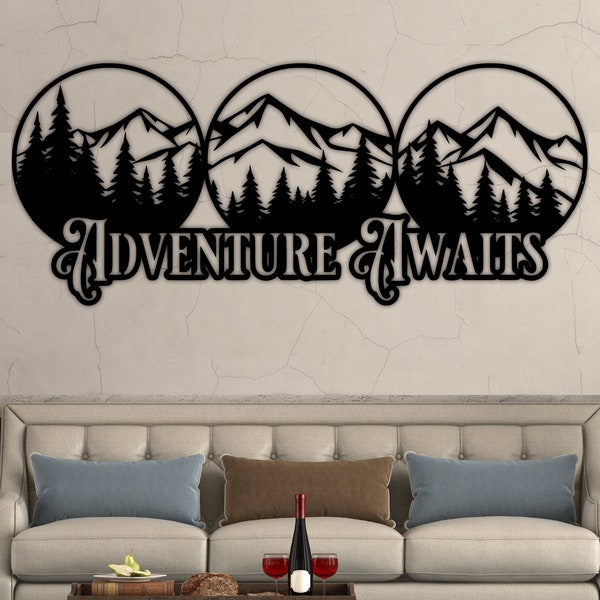 Adventure Awaits Wall Art - Etsy