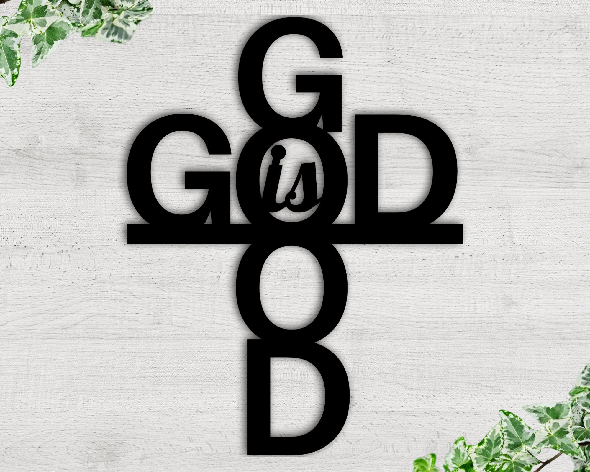 God is Goodwall Hangingcross Wall Hangingcrossreligious - Etsy