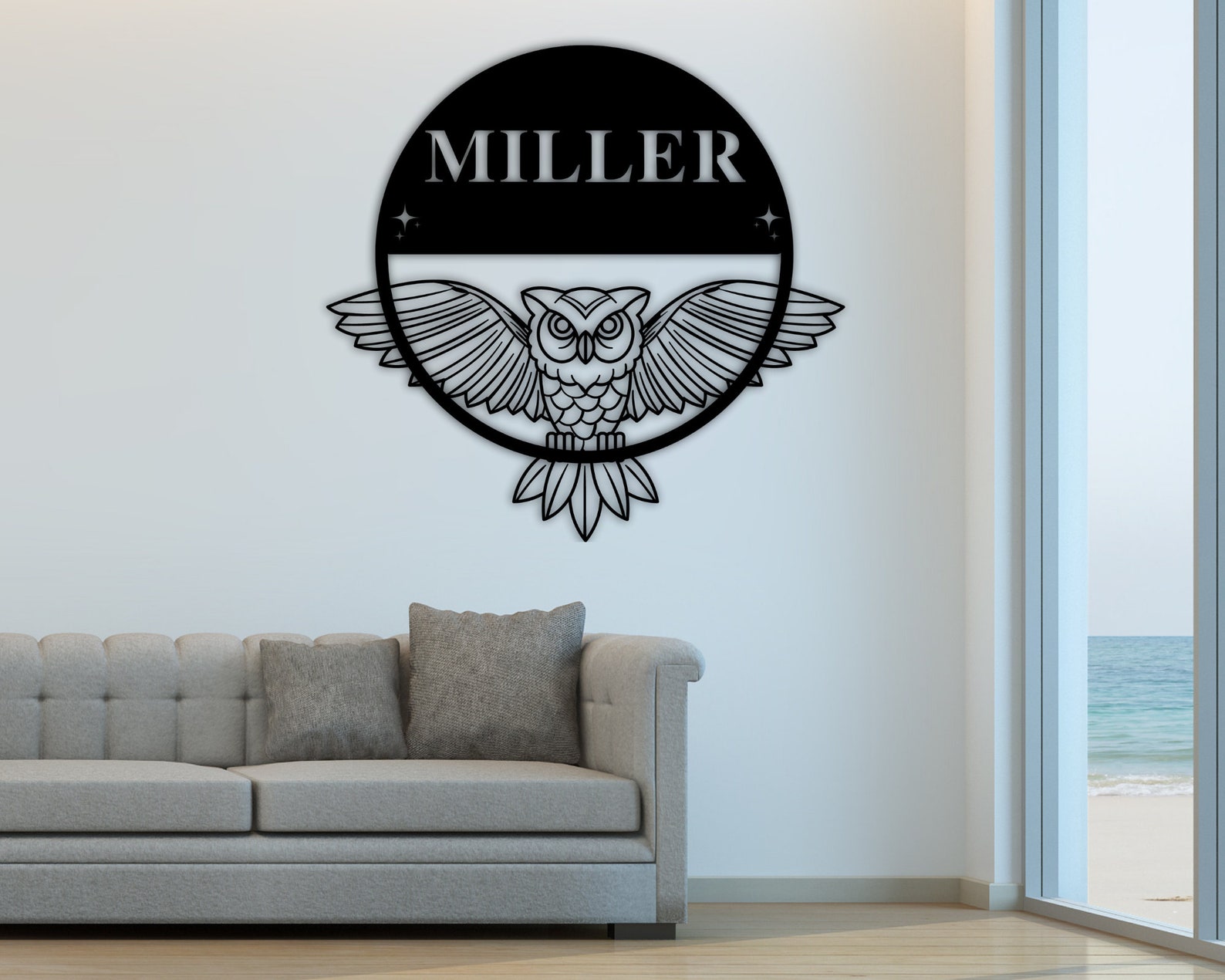 Owl Custom Wall Sign Owl Metal Sign Owl Sign Metal Sign - Etsy