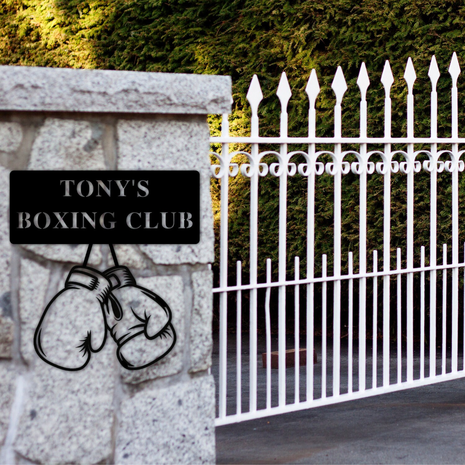 Personalized Boxing Signcustom Sign Wall Hanging Boxing - Etsy