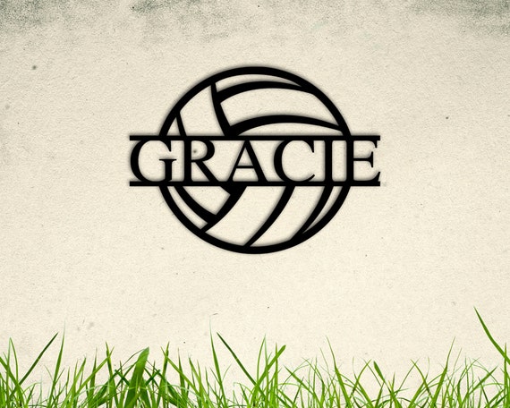 Volleyball Sign Volleyball Decor Volleyball Sport Sign | Etsy