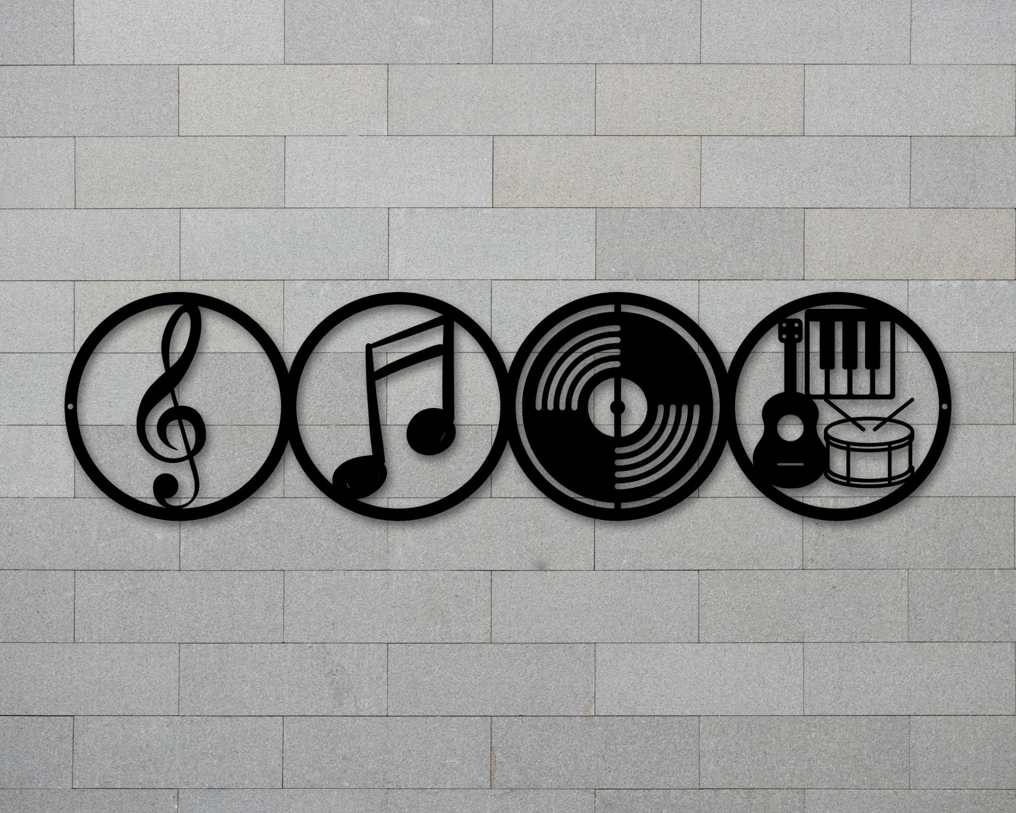Music Decor Music Sign Music Room Decor Musical Note Sign - Etsy