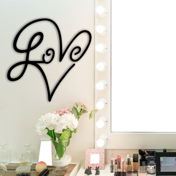 Love Signheart Sign Wall Decor Home Decorroom Decorwall - Etsy