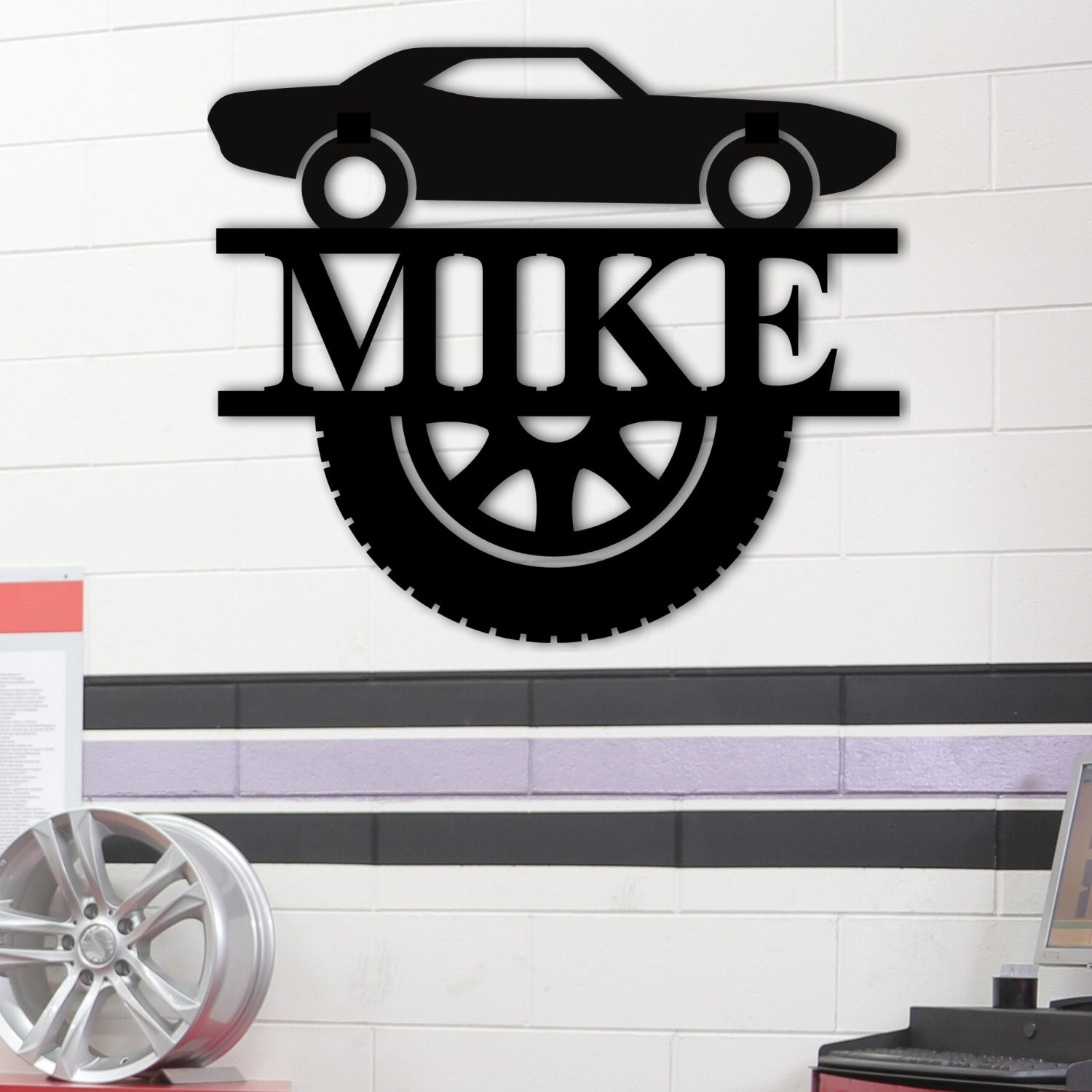 Custom Metal Car Signcar Signgaragecarracingrace | Etsy