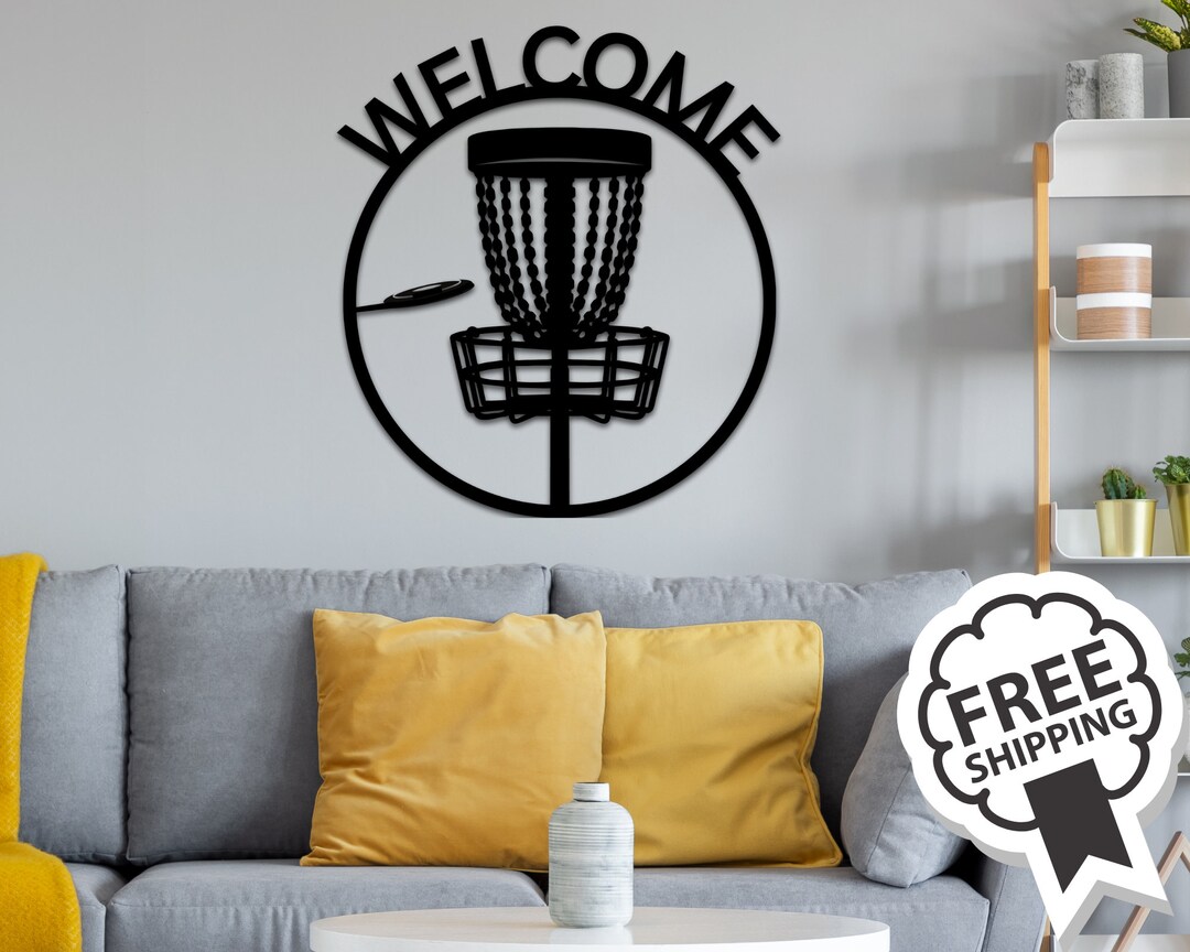 Custom Disc Golf Wall Sign|disc Golf|gift|golf|custom Metal Sign ...