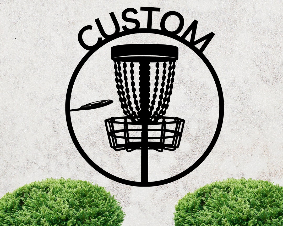 Custom Metal Disc Golf Sign|disc Golf|housewarming Gift|golf|custom ...